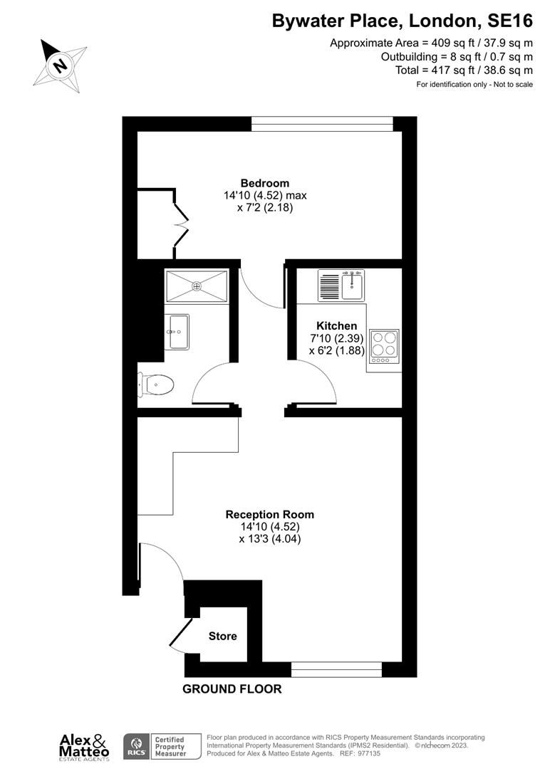 1 bed flat for sale in Bywater Place, Canada Water SE16 - Zoopla