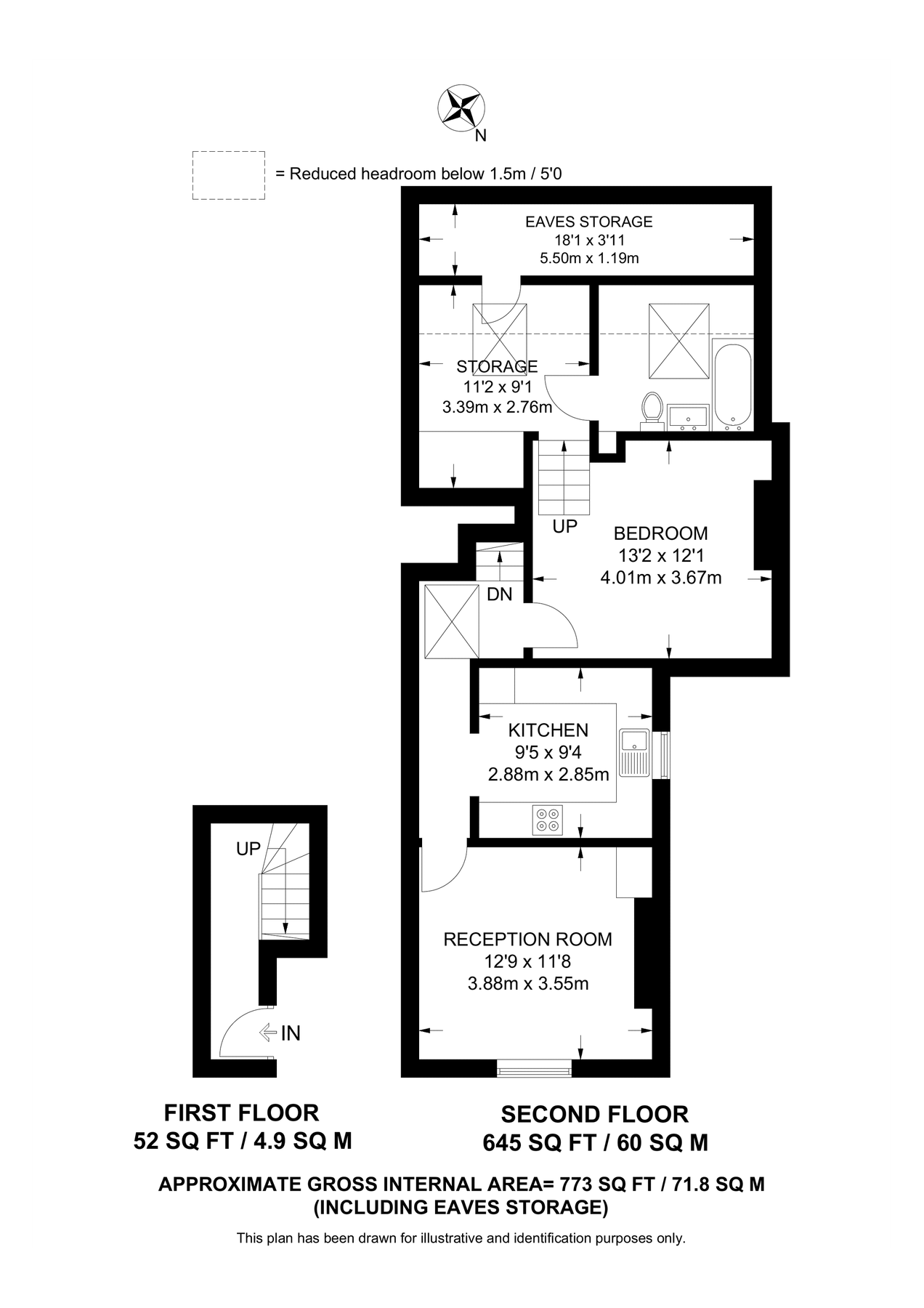 1 bed flat to rent in Heaver Estate, Heaver Estate, London SW17 - Zoopla