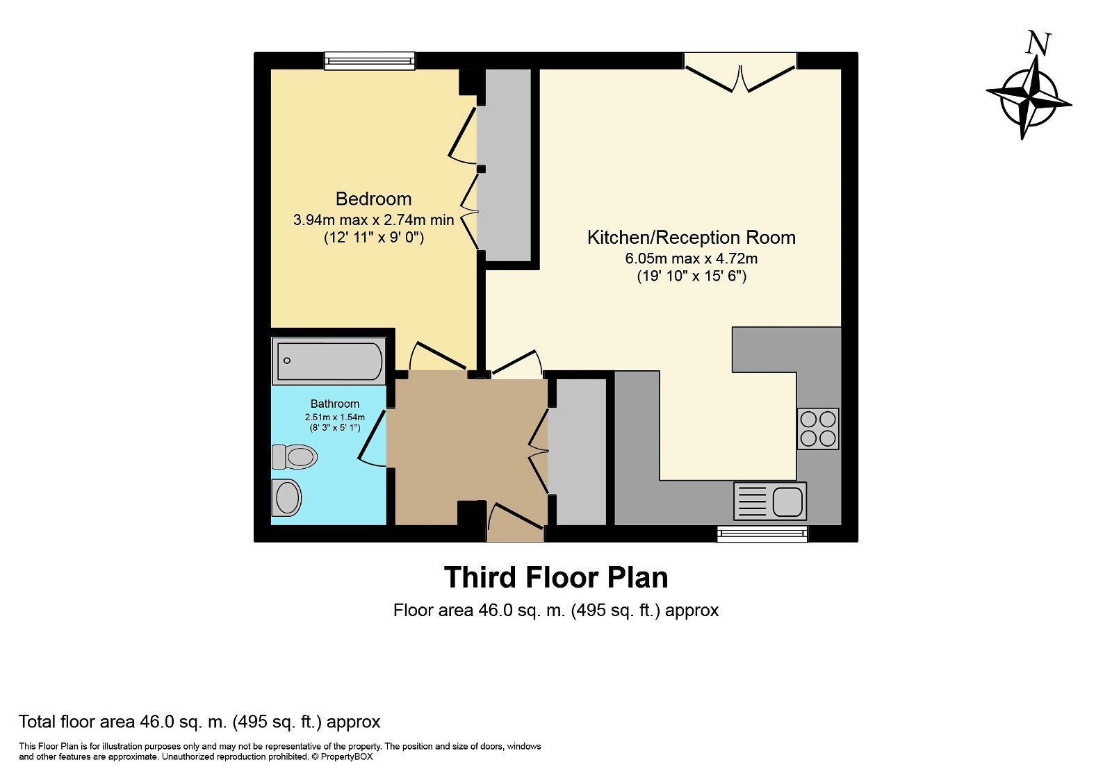 1 bed flat for sale in Endeavour Court, Channel Way, Ocean Village ...