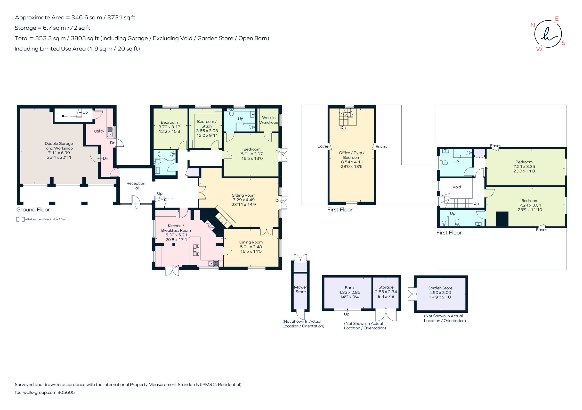5 bed detached house for sale in Homestead Road, Medstead, Alton GU34 ...