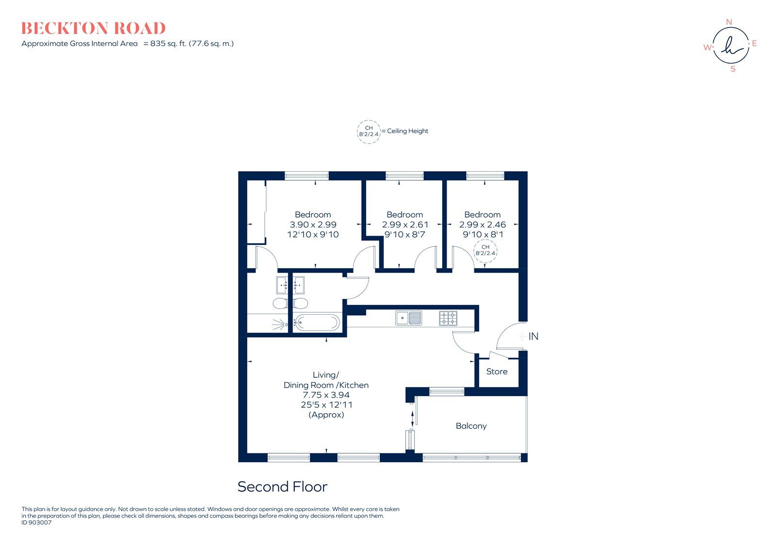 3 bed flat for sale in Beckton Road, London E16 - Zoopla