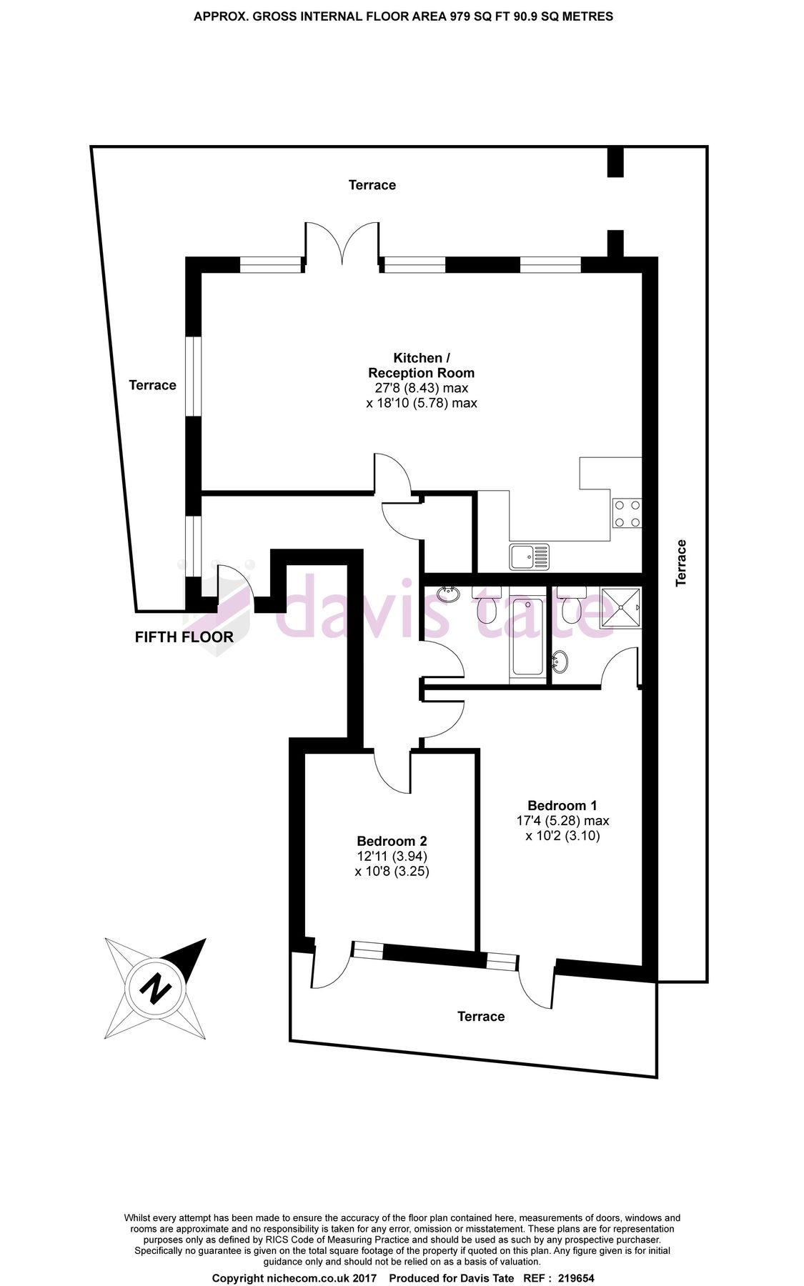 2 bed flat for sale in Crown Street, Reading, Berkshire RG1 - Zoopla