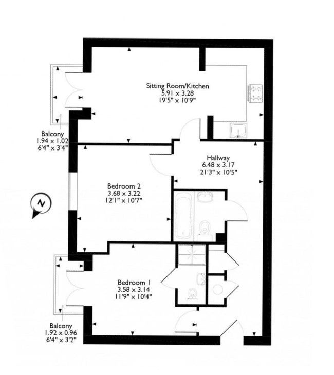 2 bed flat for sale in Ley Farm Close, Watford, Hertfordshire WD25 - Zoopla