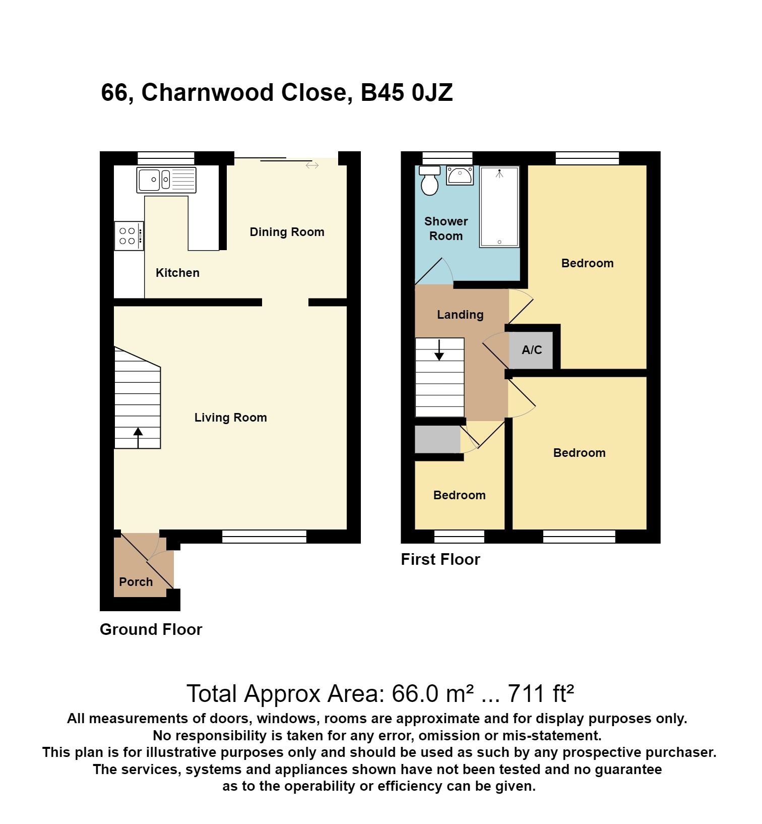 3 Bed End Terrace House For Sale In Charnwood Close Rubery Rednal