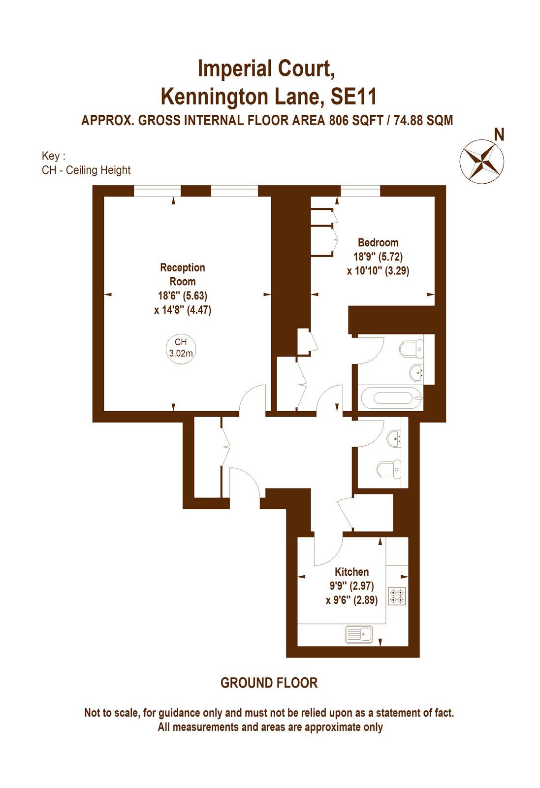 1 bed flat for sale in Kennington Lane, London SE11 - Zoopla