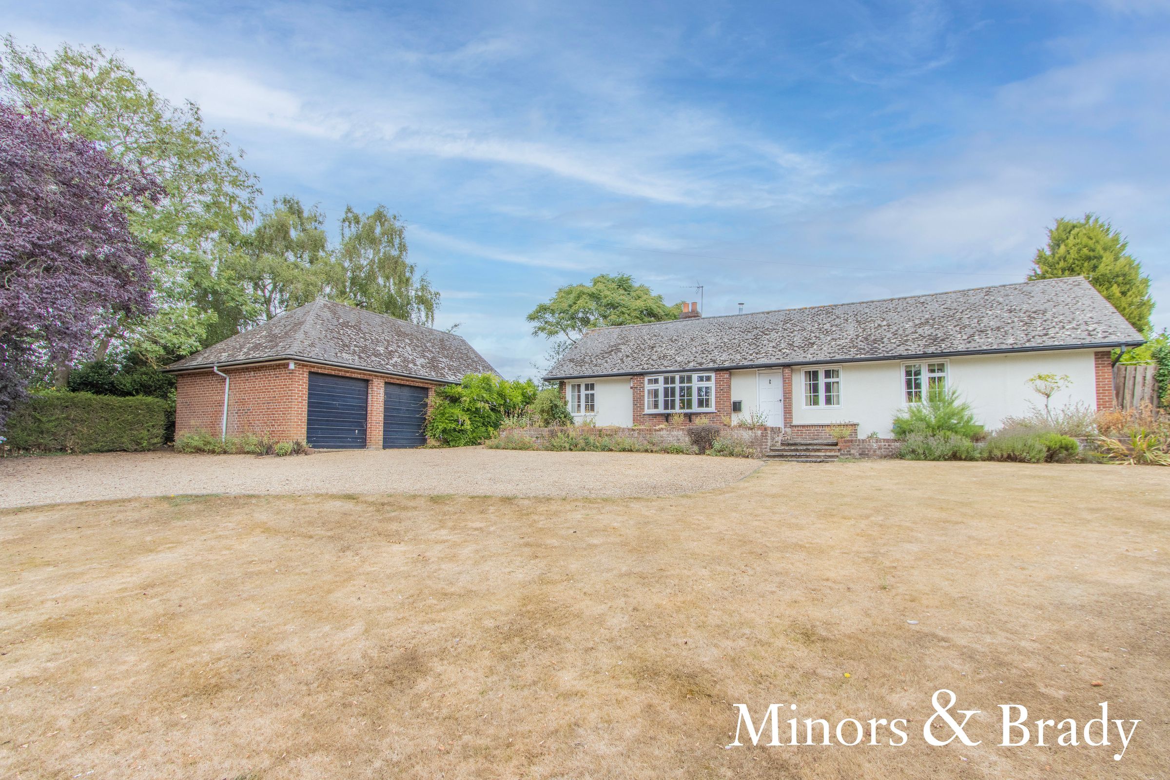 3 bed detached bungalow for sale in Cargate Lane, Saxlingham Nethergate ...