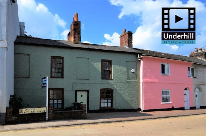 3 bed terraced house for sale in St Davids Hill, Red Cow Village ...