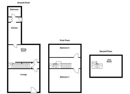 2 bed terraced house for sale in Wheeldon Street, Gainsborough DN21 ...