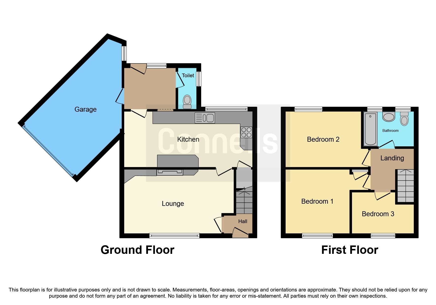 3 Bed Semi Detached House For Sale In Haddon Road Lillington