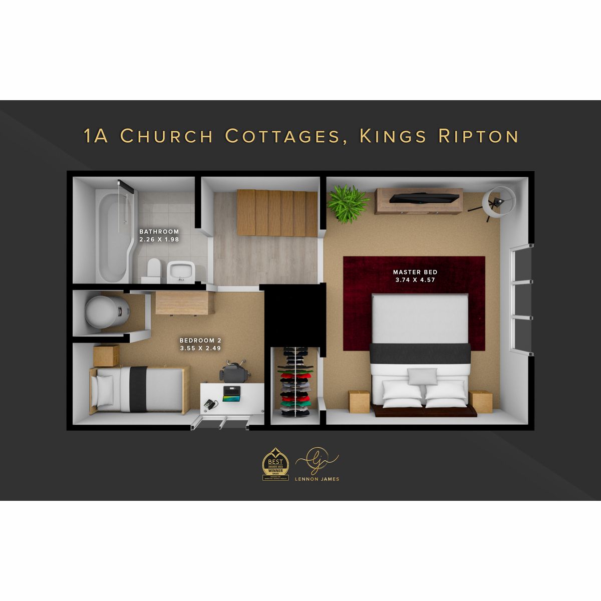 2 bed cottage for sale in Ramsey Road, Kings Ripton PE28 - Zoopla