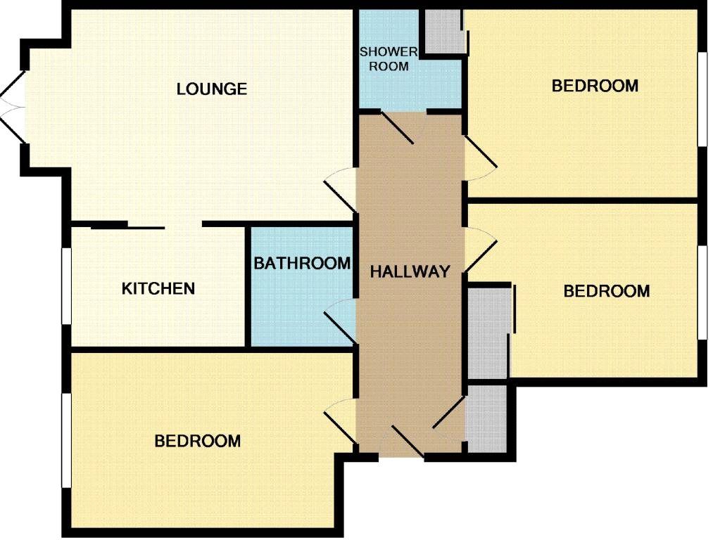 3 bed flat to rent in 17 Craigieburn Park, Springfield Road, Aberdeen ...