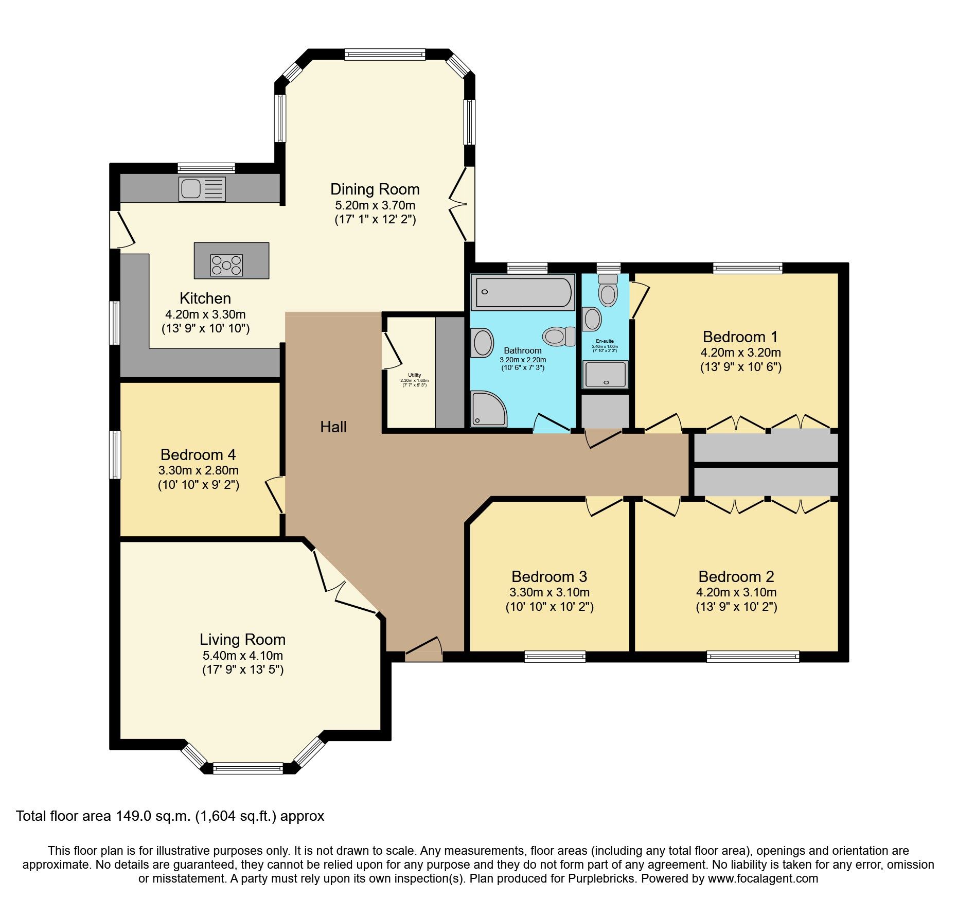 4 bed detached bungalow for sale in Newton, Tain IV20 - Zoopla