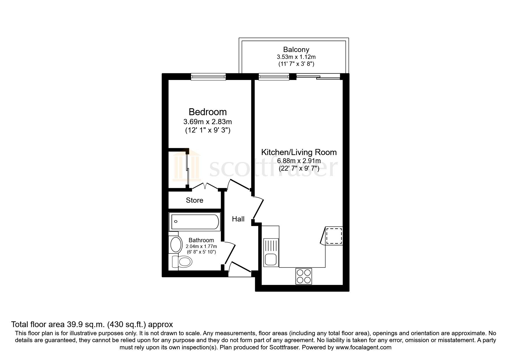 1 bed flat to rent in Fisher Row, Oxford OX1 - Zoopla