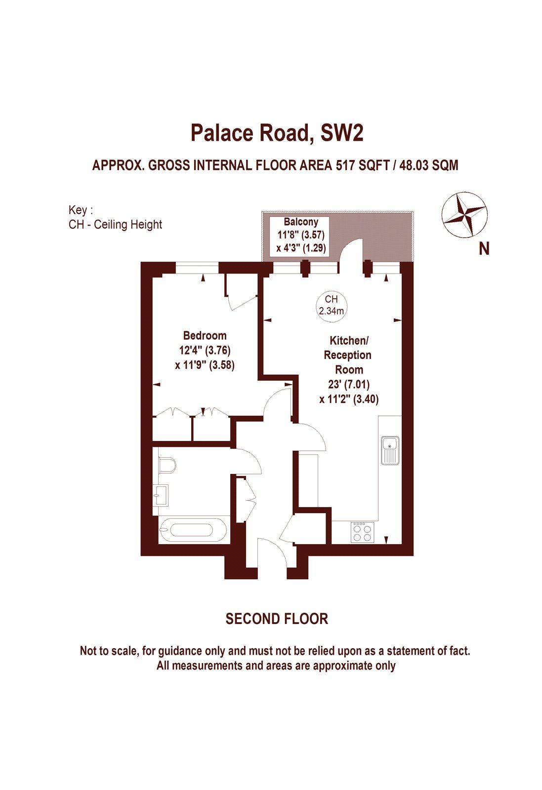 1 bed flat for sale in Palace Road, London SW2 - Zoopla