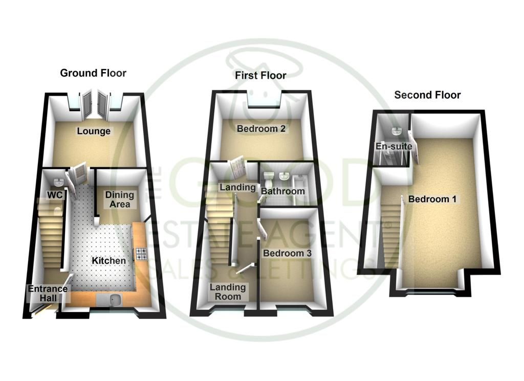 3 bed terraced house for sale in Riley Bank Road, Leigh WN7 - Zoopla