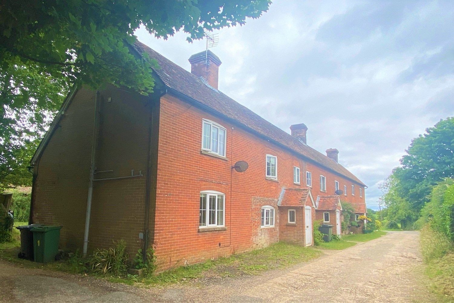 3 bed semi-detached house to rent in Church Farm Cottages, Lasham, Nr ...