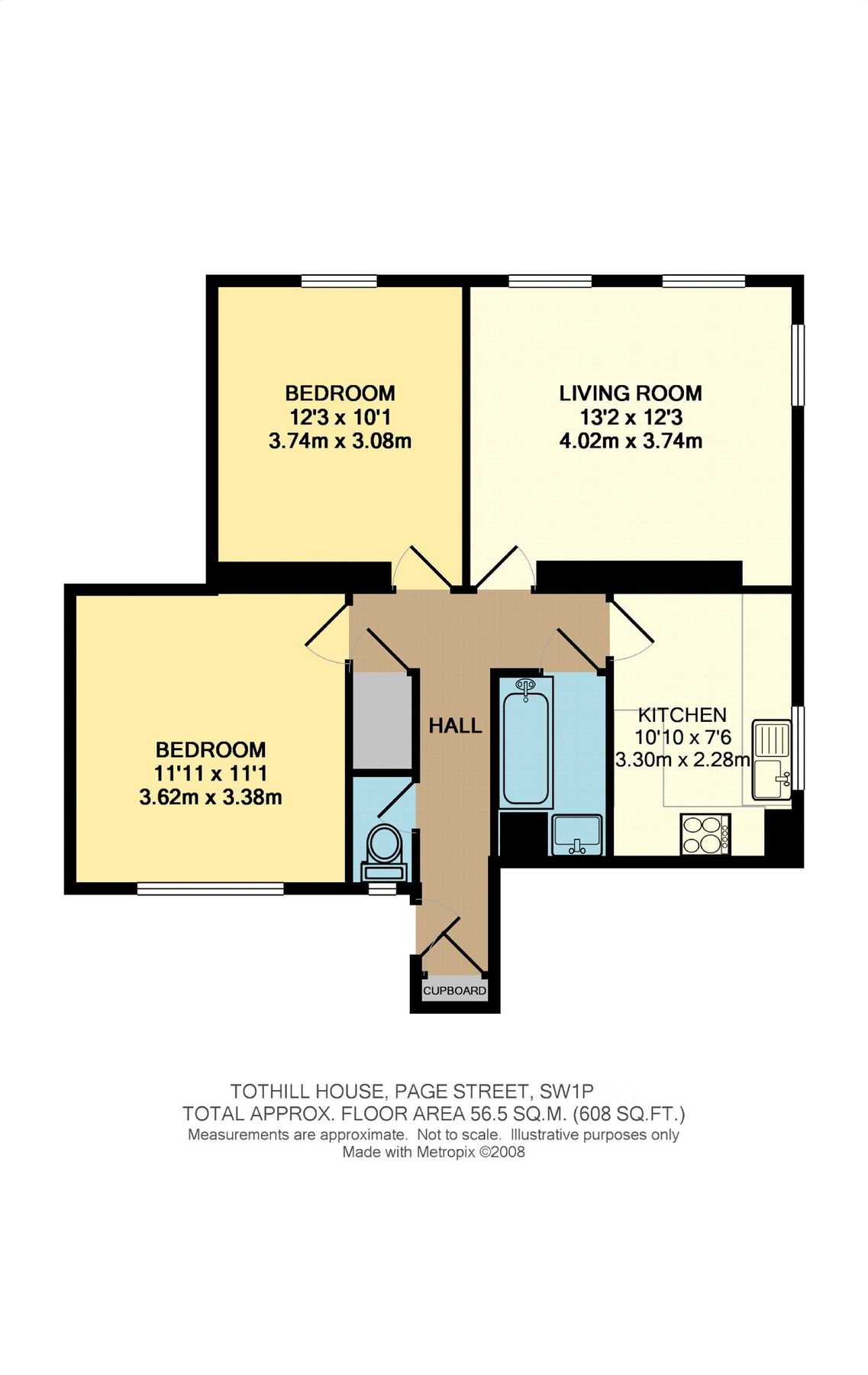 2 bed flat for sale in Tothill House, Page Street, Westminster, London ...