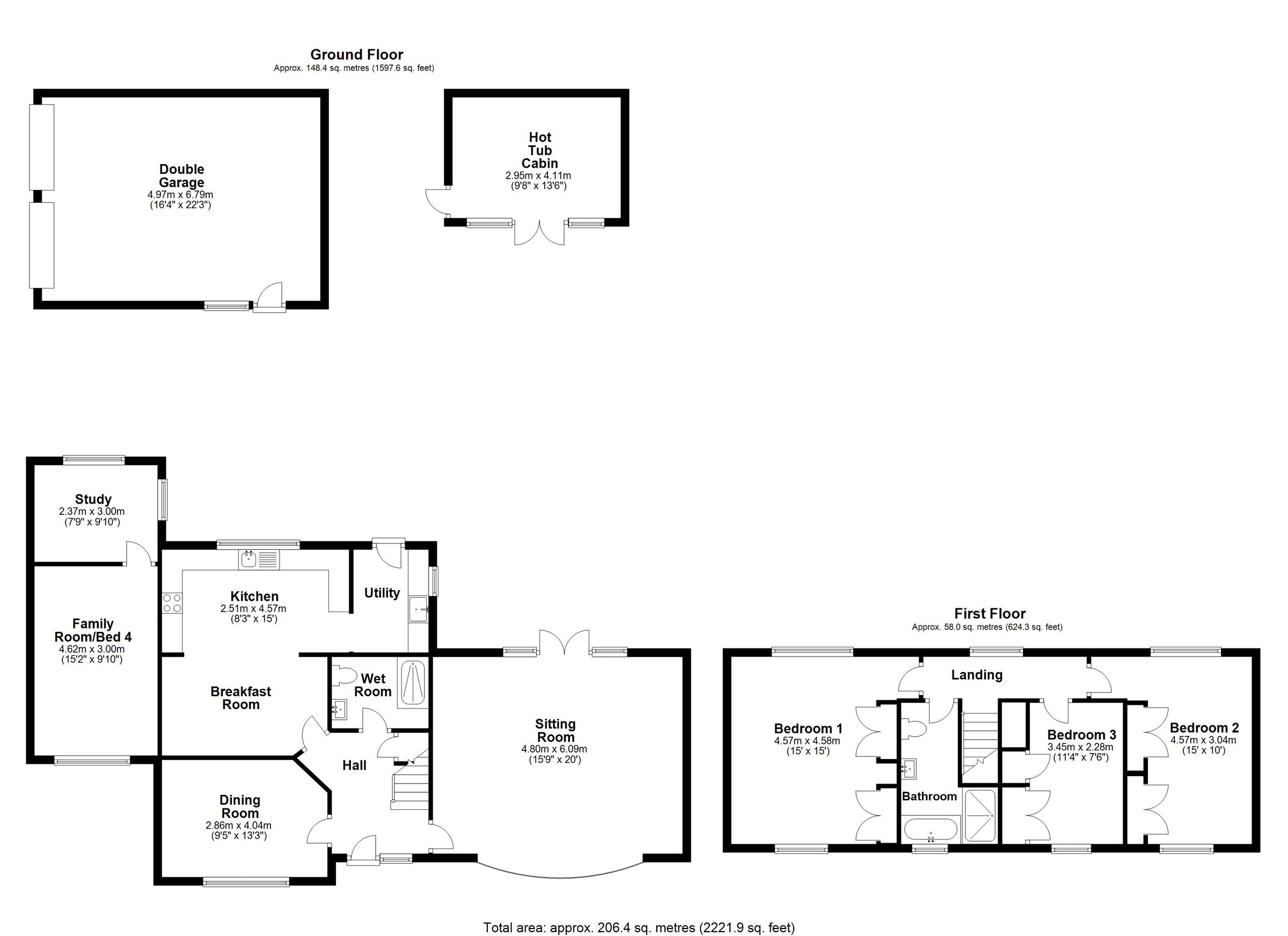3 bed detached house for sale in Chestnut Springs, Lydiard Millicent ...