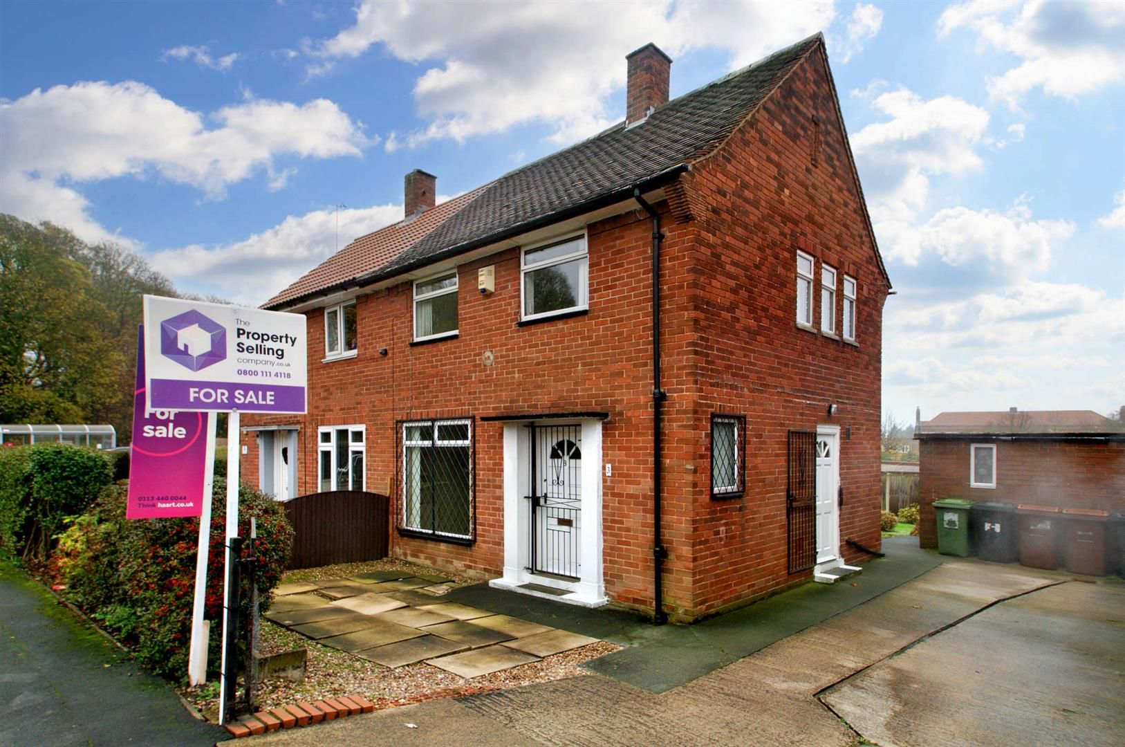 2 bed semi-detached house for sale in Swarcliffe Approach, Leeds LS14 ...