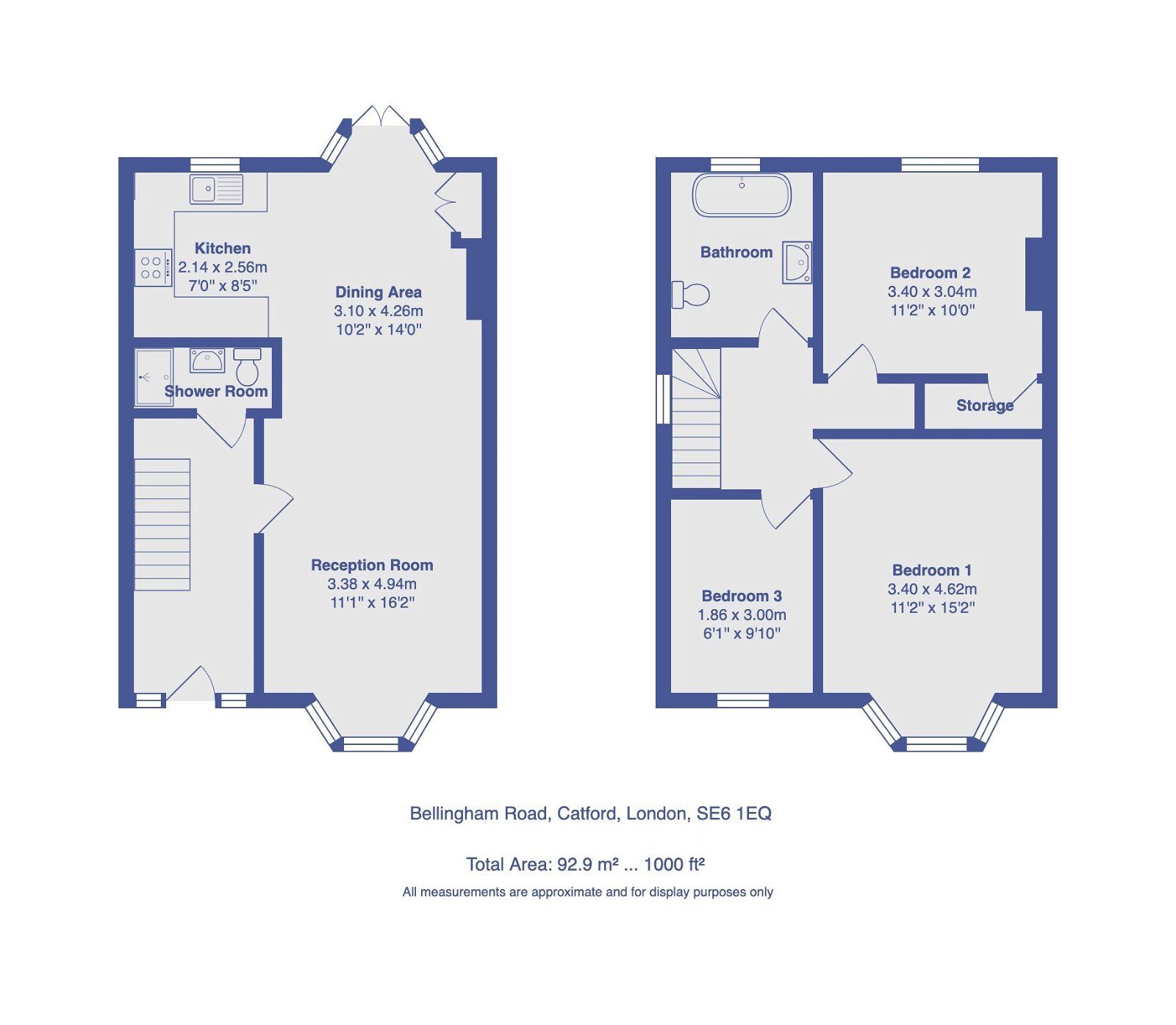3 bed end terrace house for sale in Bellingham Road, Catford, London ...