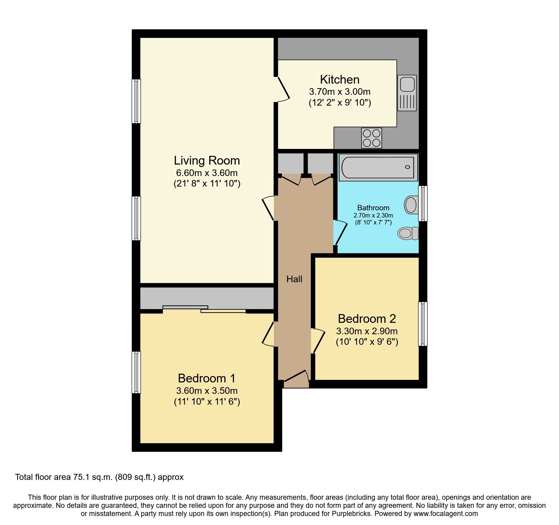 2 bed maisonette for sale in 1 Lydd Croft, Birmingham B35 - Zoopla