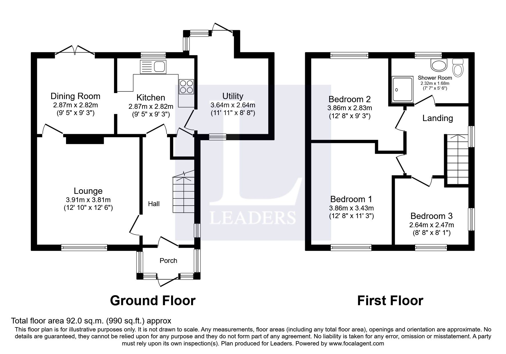 3 bed semi-detached house for sale in Headley Drive, New Addington ...