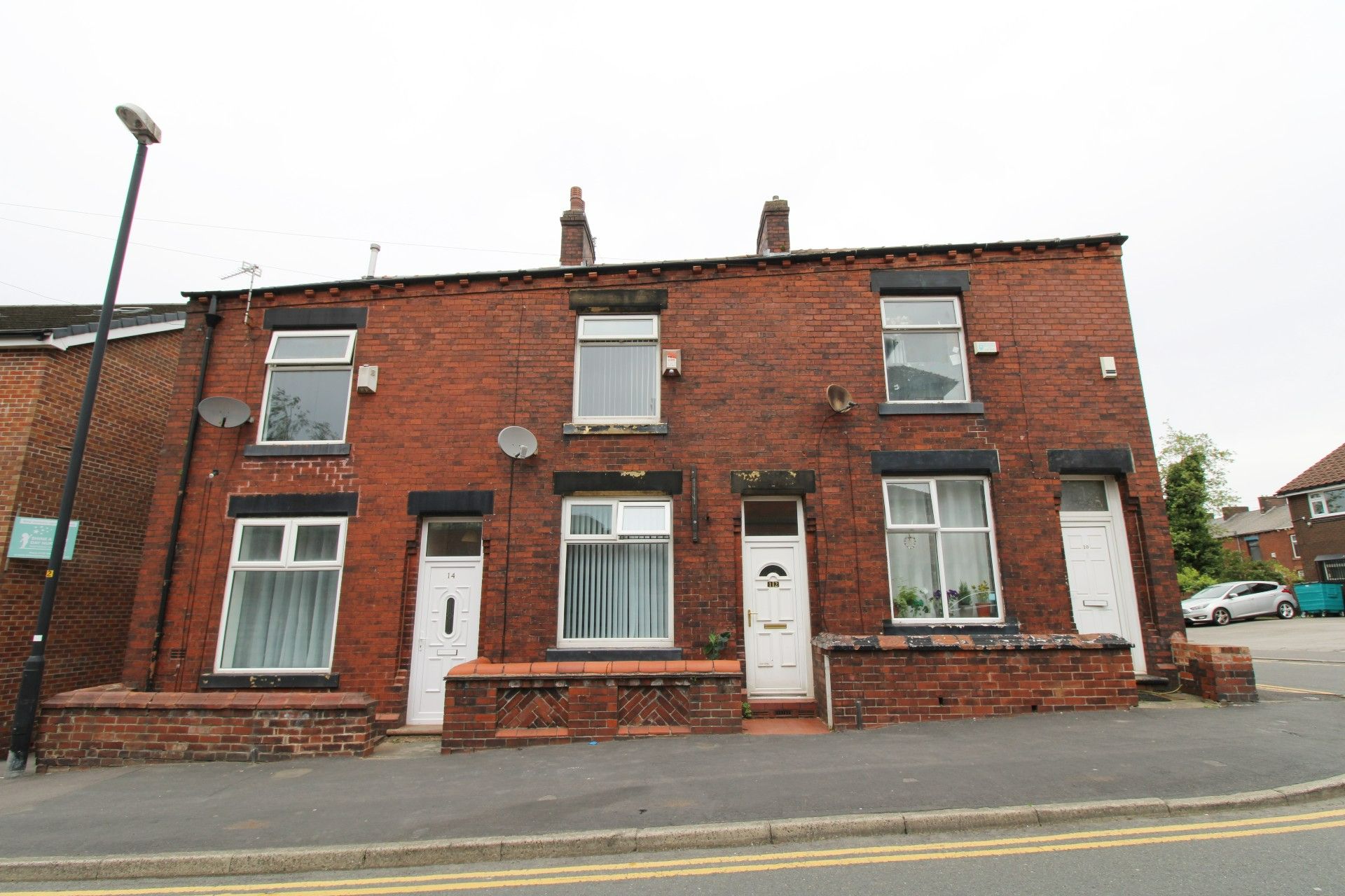 2 bed terraced house for sale in Sheepfoot Lane, Royton, Oldham OL1 ...