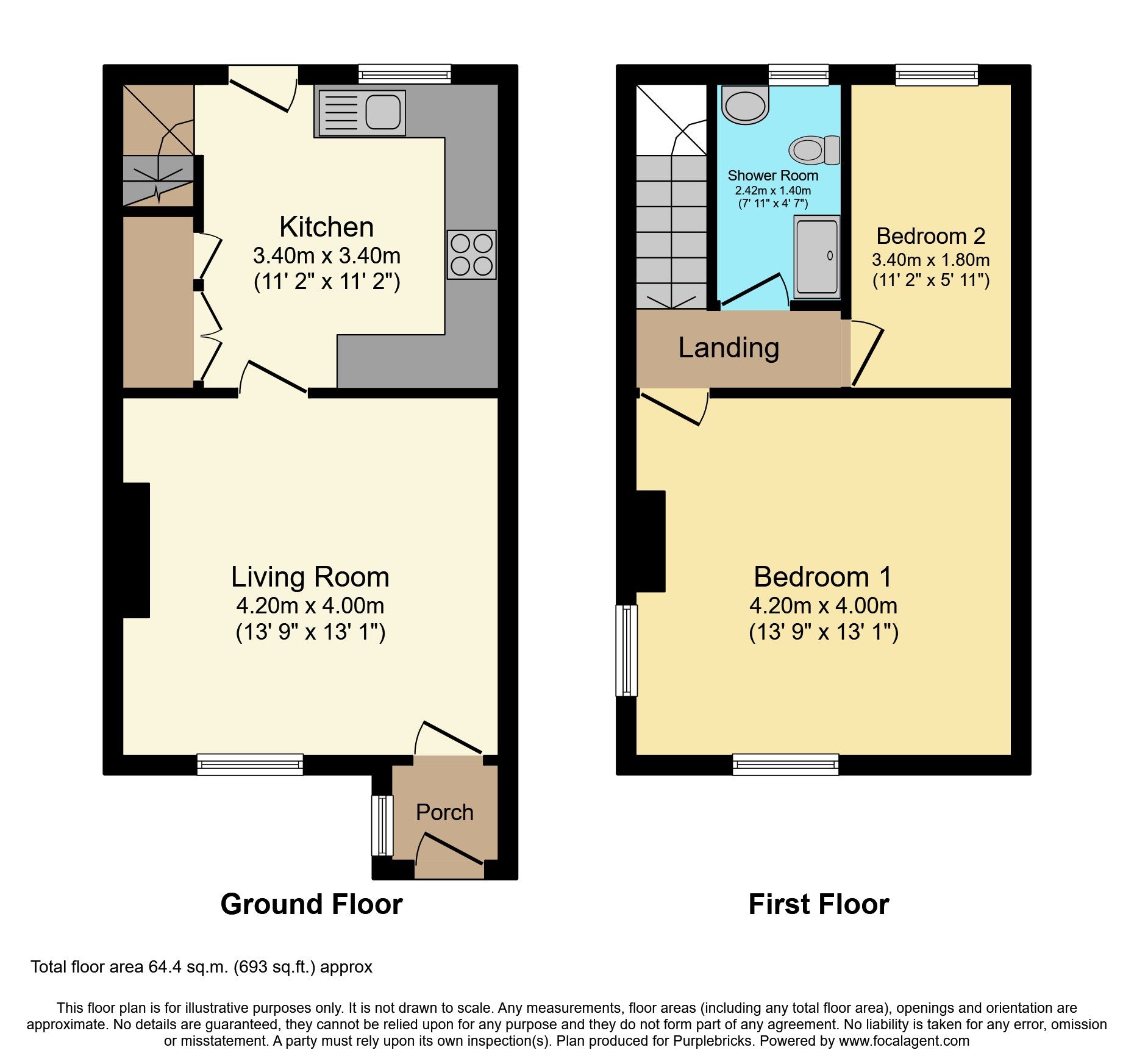 2 bed cottage for sale in The Shaw, Glossop SK13 - Zoopla