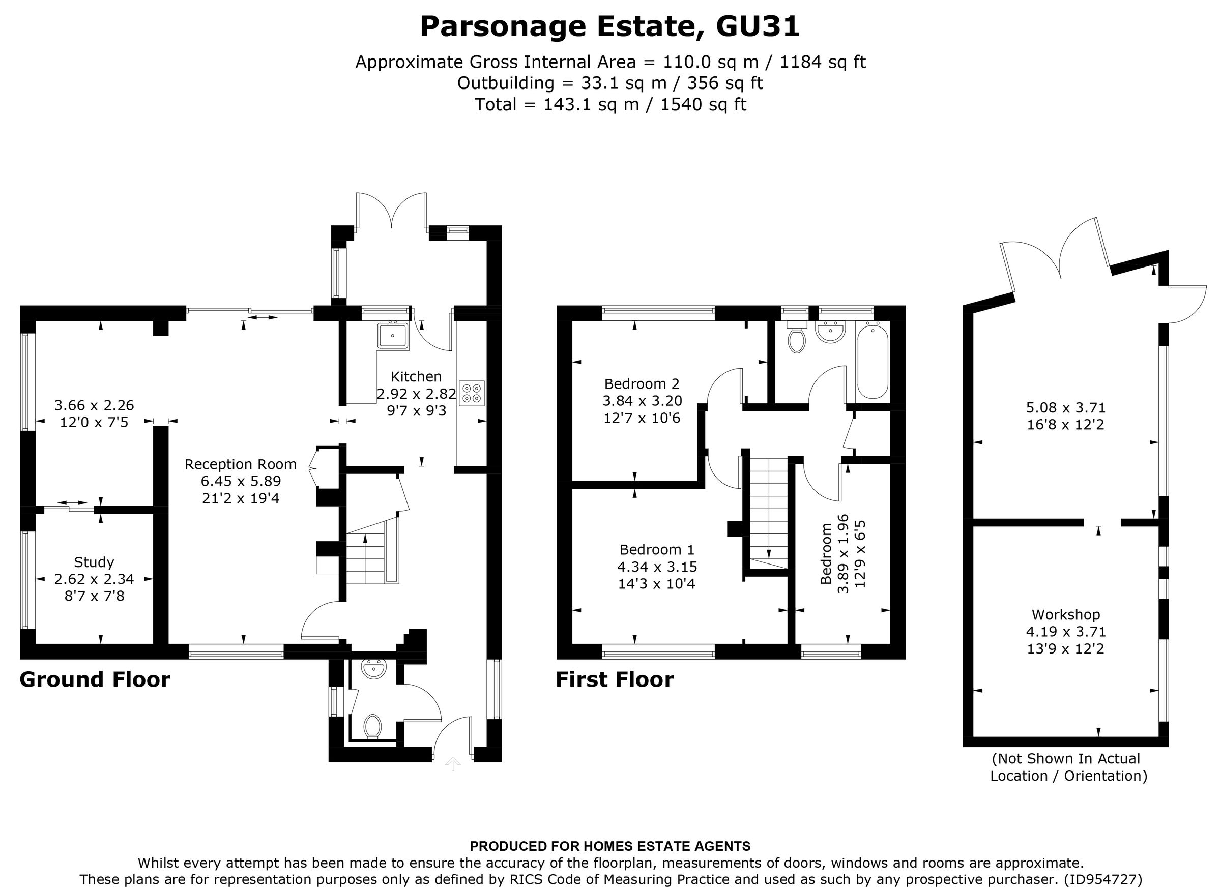 4 bed end terrace house for sale in Parsonage Estate, Rogate ...