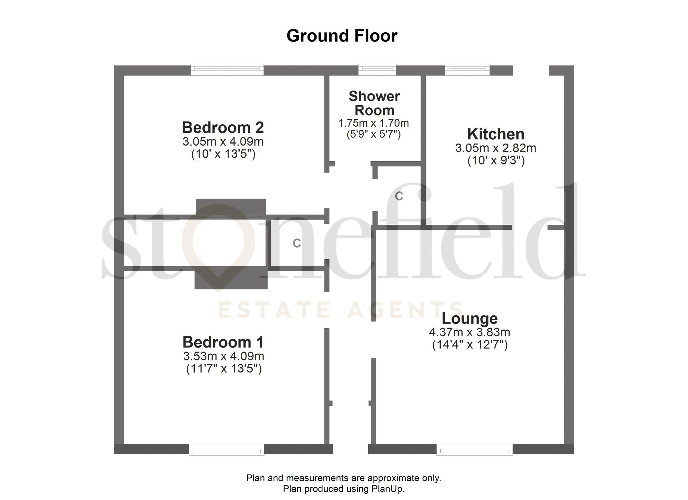 2 bed flat for sale in Glenlamont, Cumnock KA18 - Zoopla
