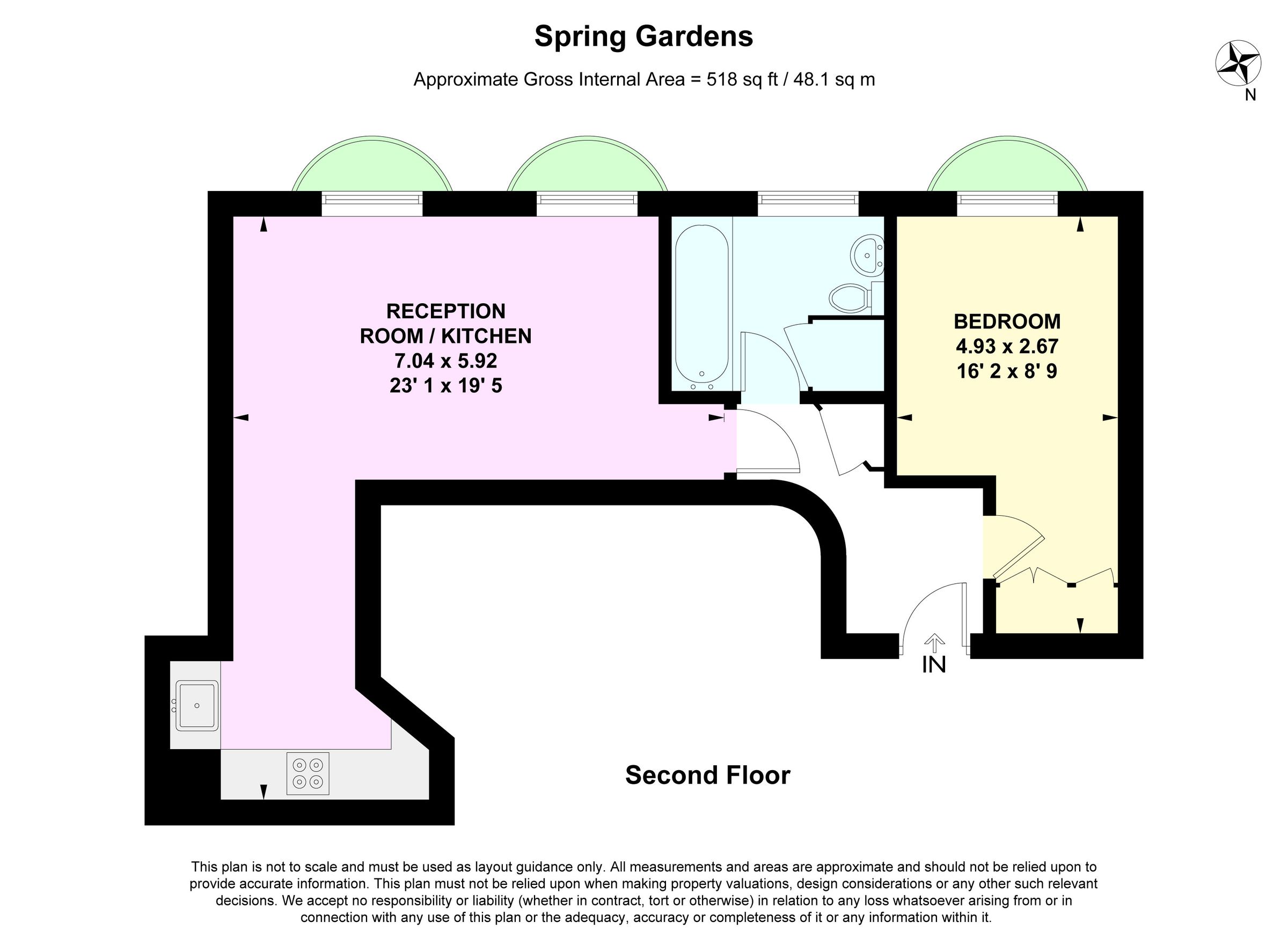 1 bed flat to rent in Spring Gardens, London SW1A - Zoopla