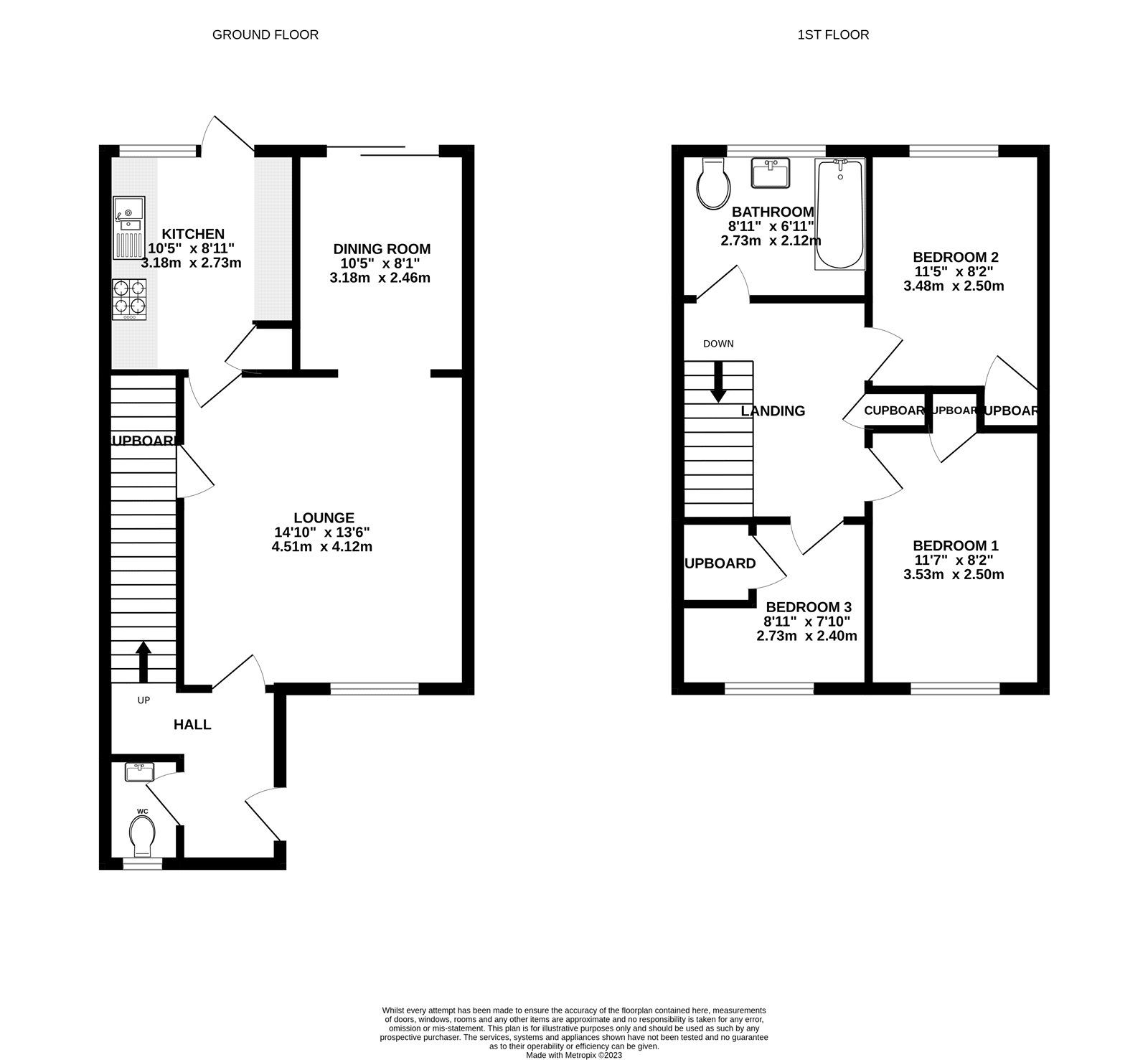 3 bed terraced house for sale in Pinewood Park, Farnborough, Hampshire ...