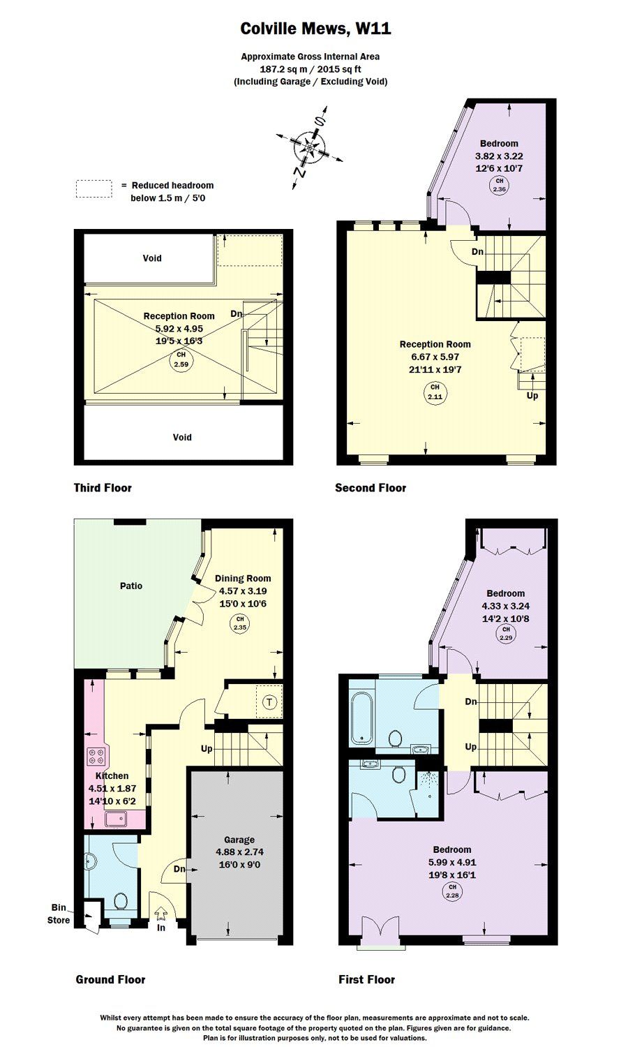 3 bed detached house for sale in Colville Mews, London, UK W11 - Zoopla