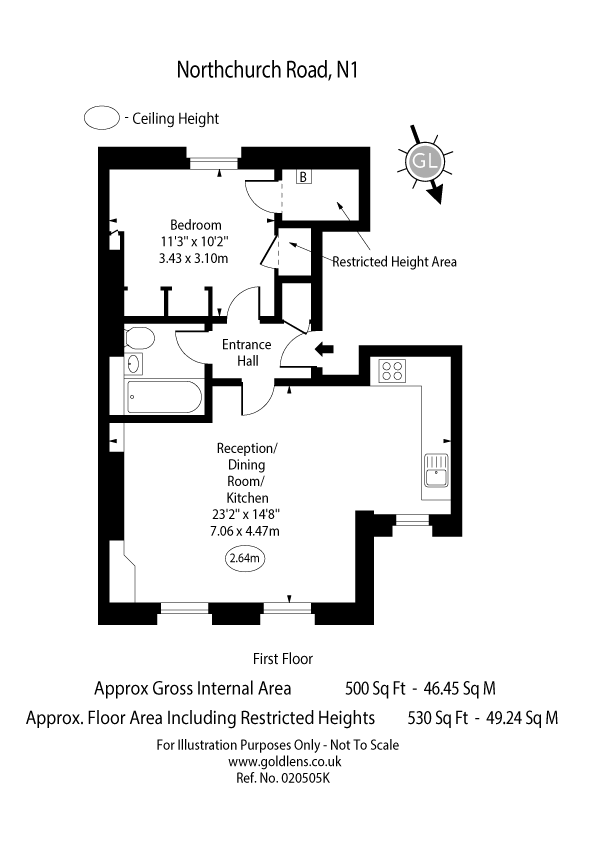 1 bed flat for sale in Northchurch Road, East Canonbury, Islington ...