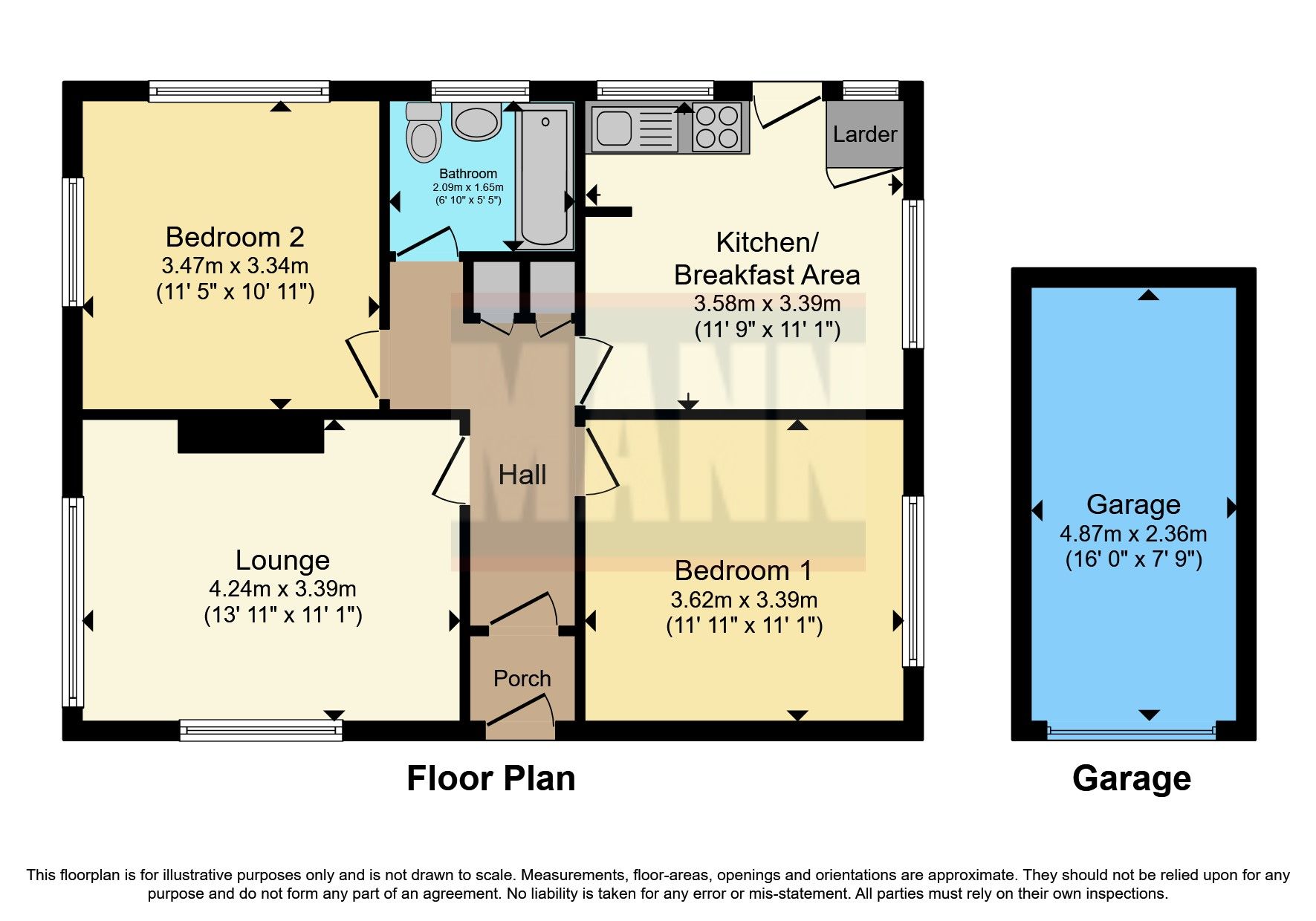 2 bed bungalow for sale in Thirlmere Avenue, Ramsgate CT11 - Zoopla