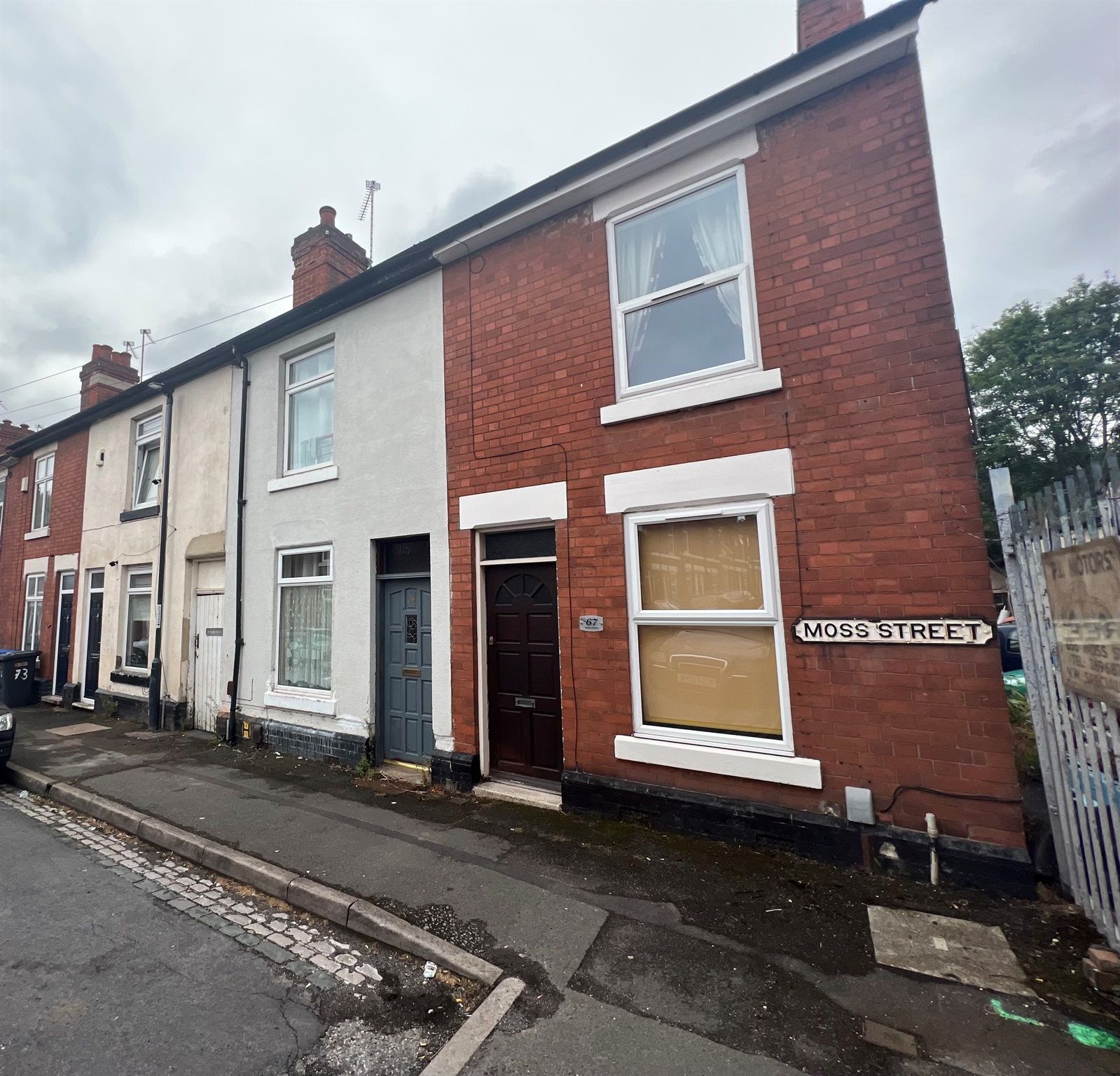 2 bed end terrace house for sale in Moss Street, Derby DE22 - Zoopla