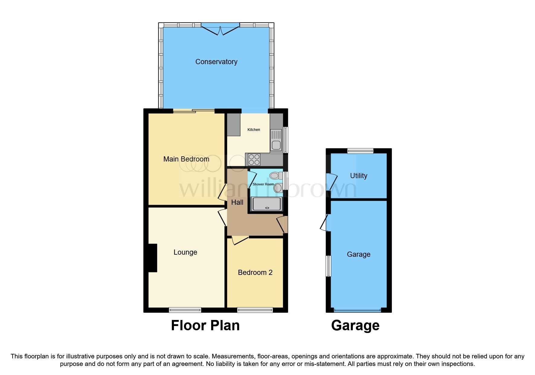 2 bed semi-detached bungalow for sale in The Meadows, Todwick ...