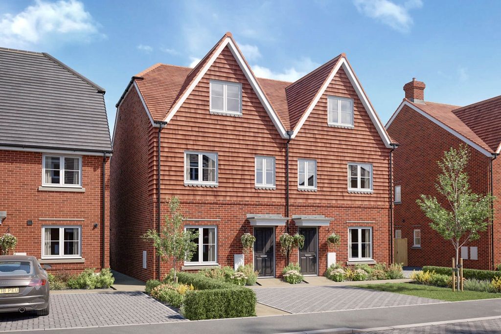 New home, 3 bed semi-detached house for sale in "The Beech - Plot 21" at Easthampstead Park ...