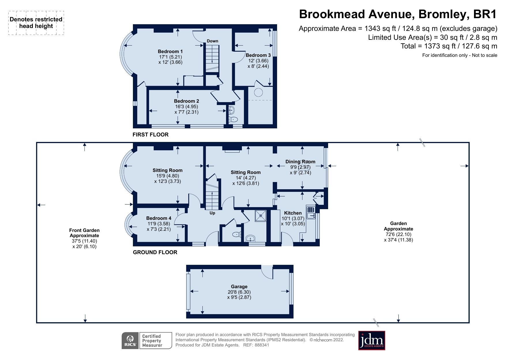 3 bed semi-detached house for sale in Brookmead Avenue, Bromley BR1 ...