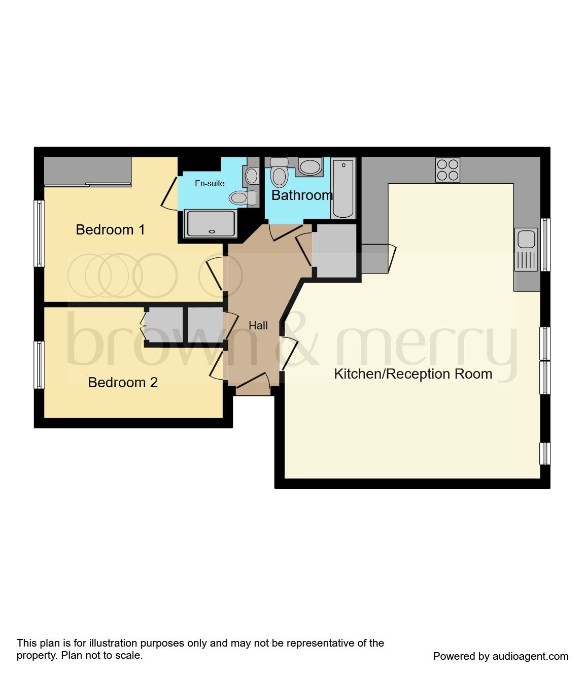 2 bed flat for sale in Lockhart Road, Watford WD17 - Zoopla