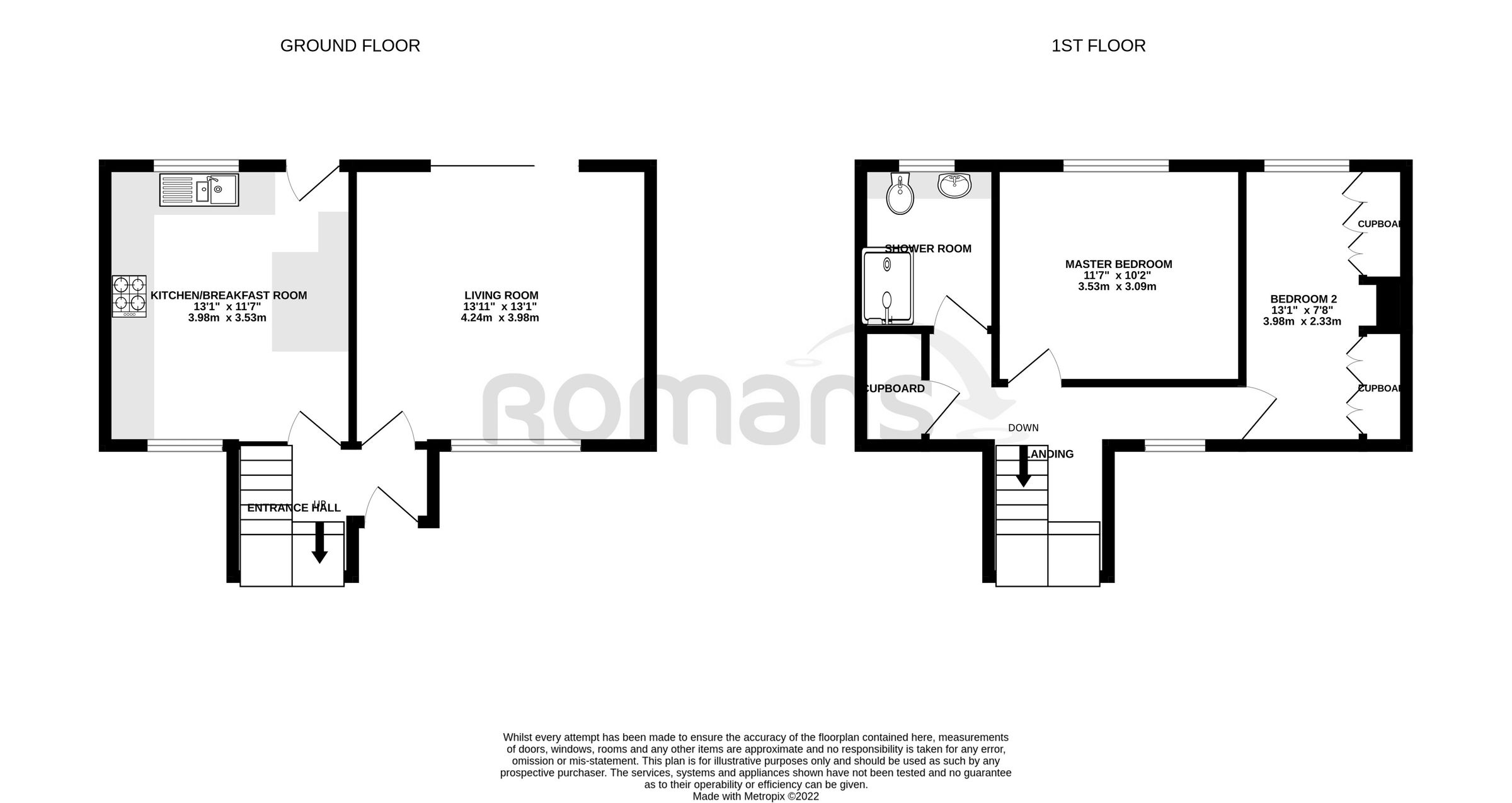 2 Bed Terraced House For Sale In Belstone Mews Farnborough Hampshire