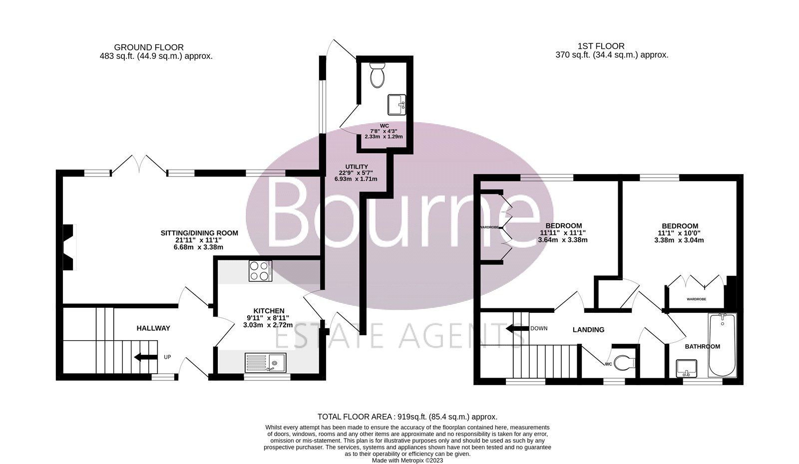2 bed semi-detached house for sale in Blundel Lane, Stoke D'abernon ...
