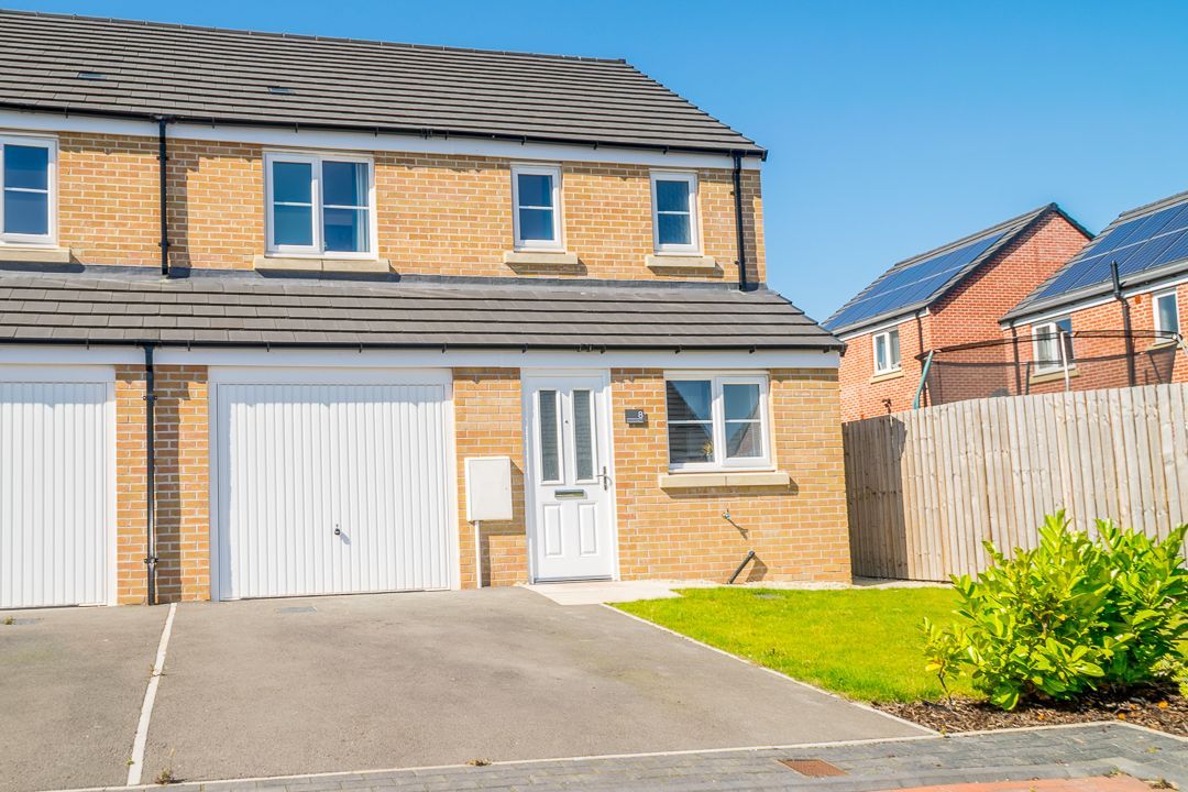 3 bed semi-detached house for sale in Scatcherd Mews, Morley, Leeds ...
