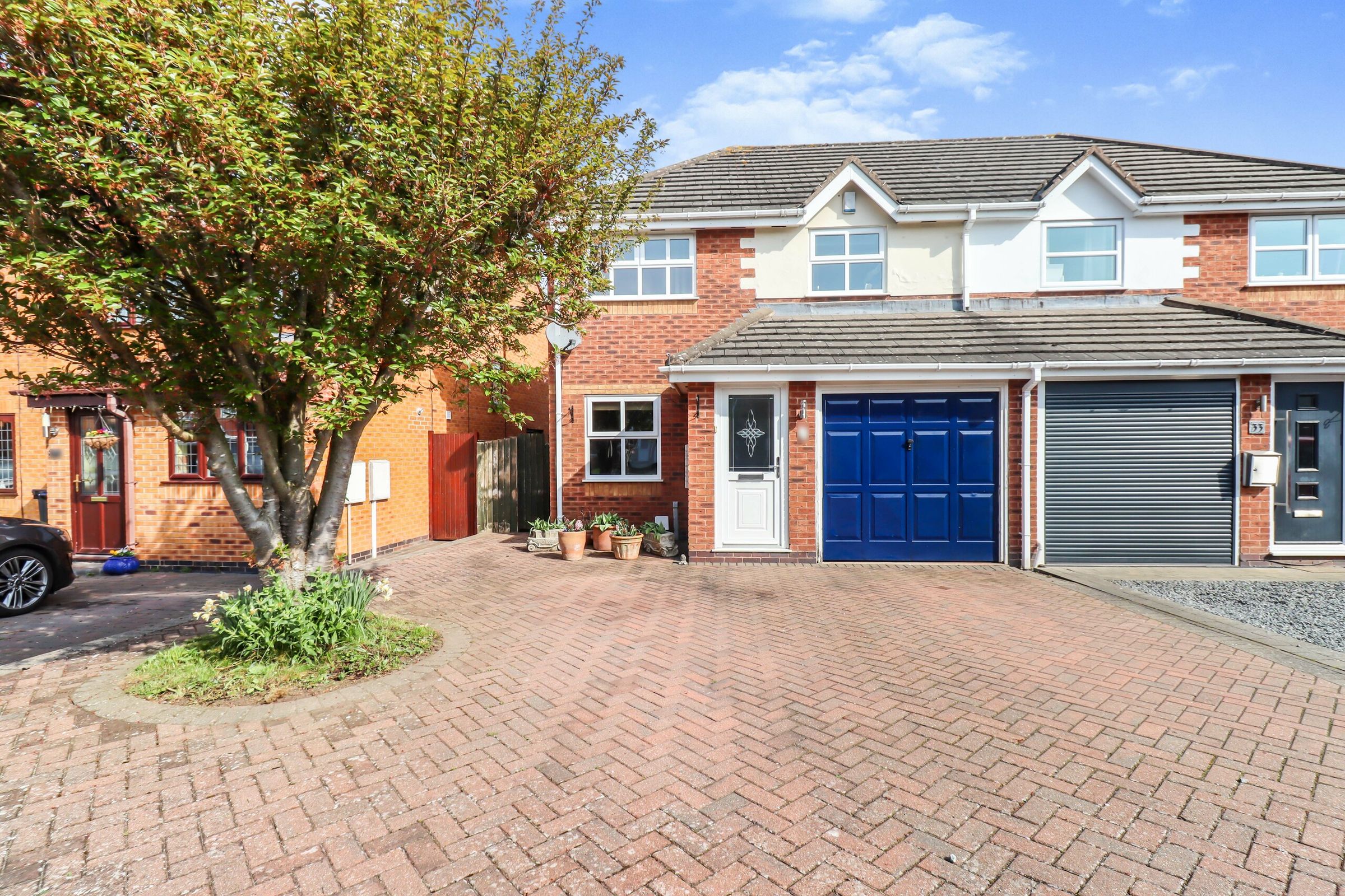 3 Bed Semi Detached House For Sale In Fallow Close Broughton Astley
