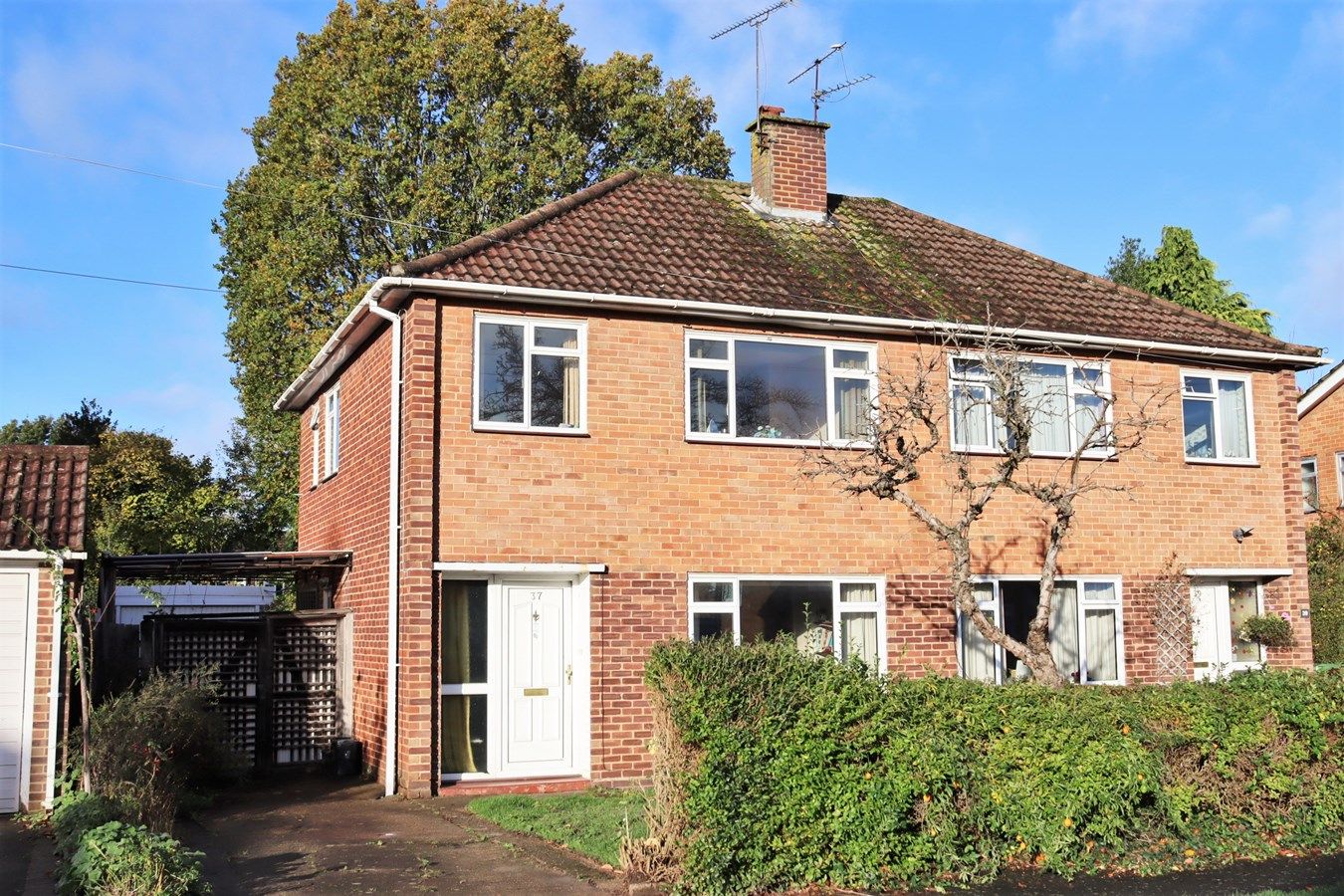 3 bed semi-detached house for sale in Blunden Road, Farnborough GU14 ...