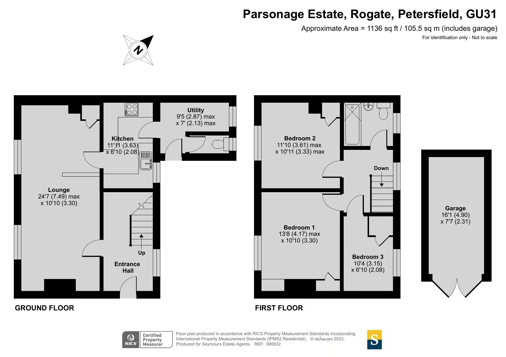3 bed semi-detached house to rent in Parsonage Estate, Rogate ...