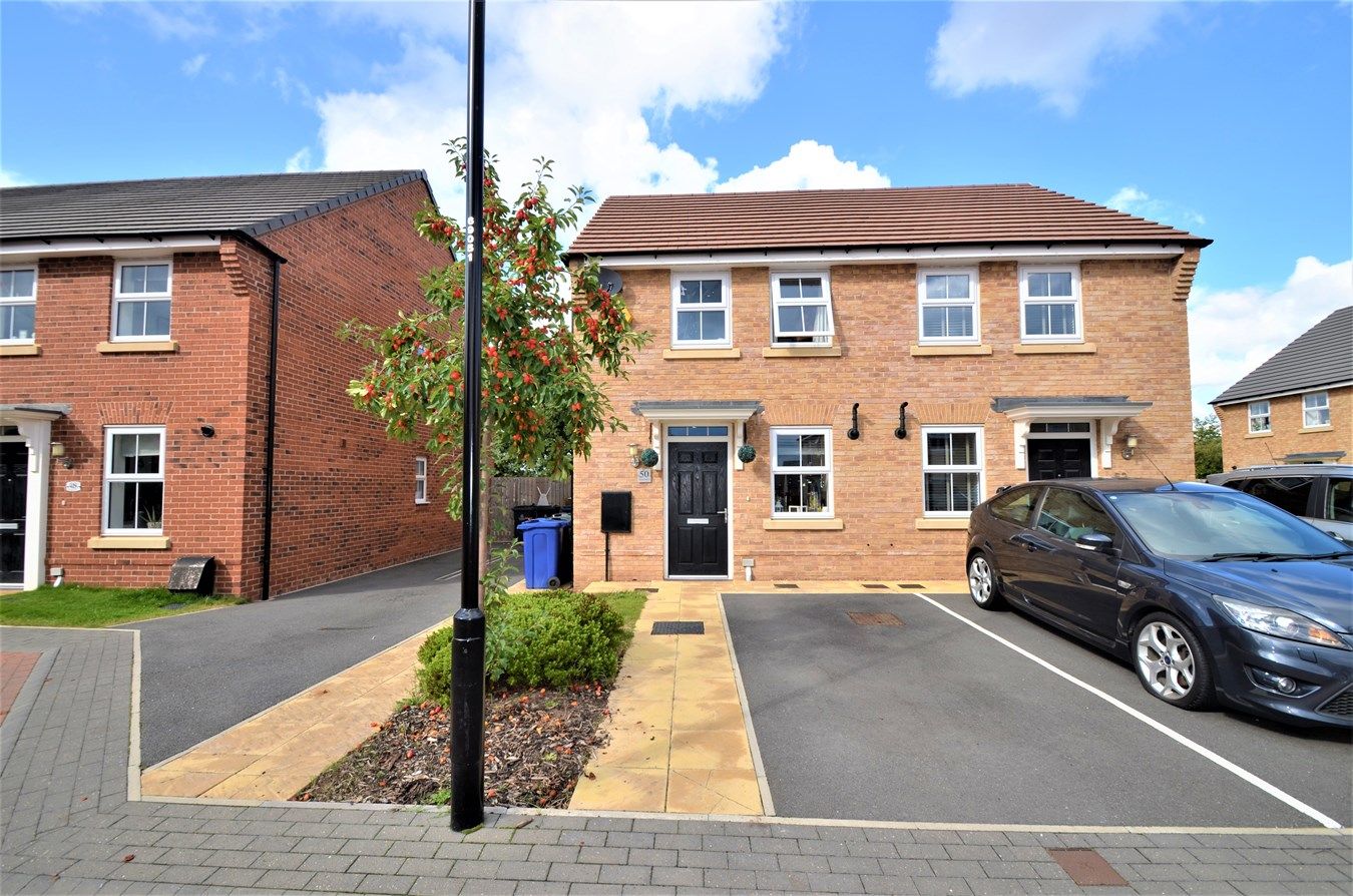 2 bed semi-detached house for sale in Merlin Drive, Auckley, Doncaster ...