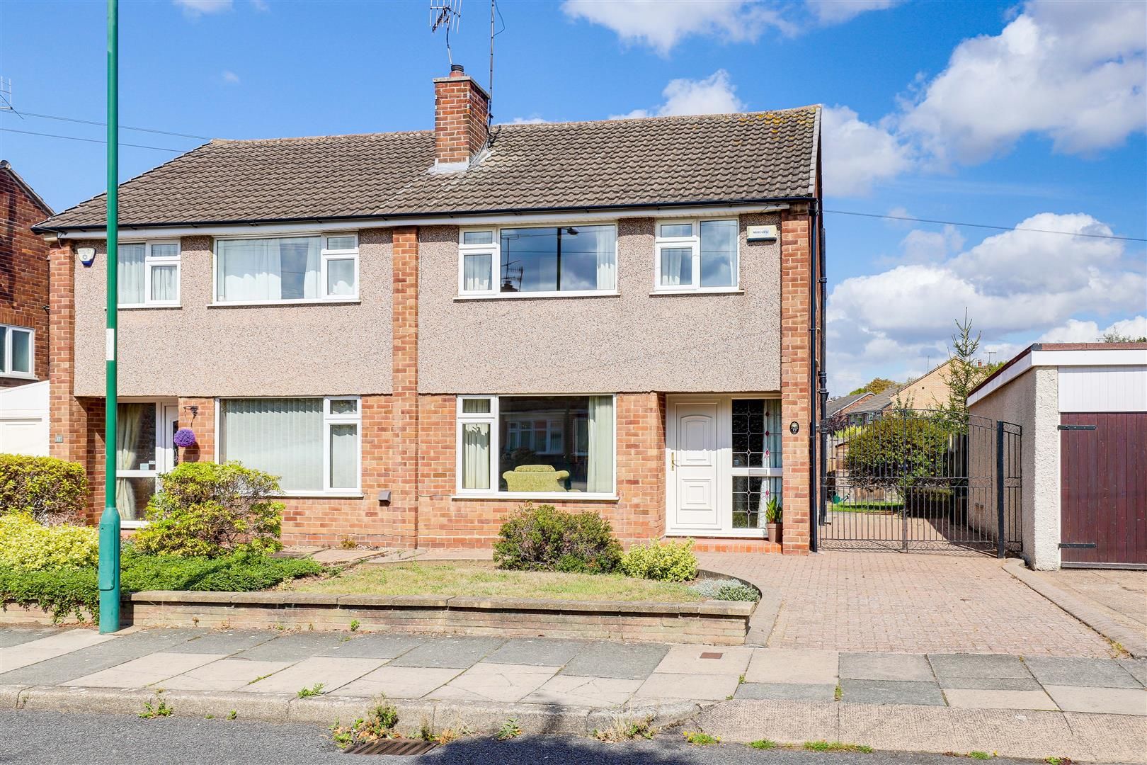 3 bed semi-detached house for sale in Newholm Drive, Wilford ...