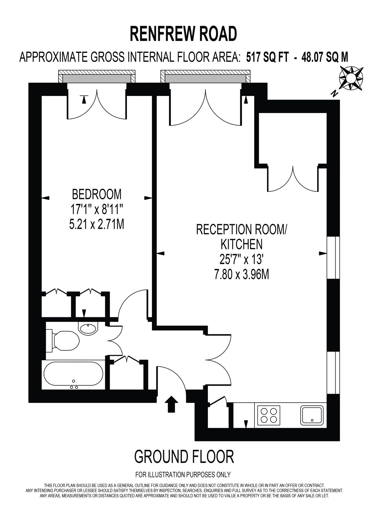 1 bed flat for sale in Renfrew Road, London SE11 - Zoopla