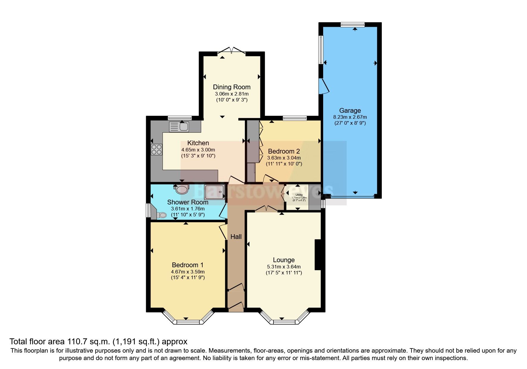 2 bed bungalow for sale in Deepdale Street, Sutton-In-Ashfield ...